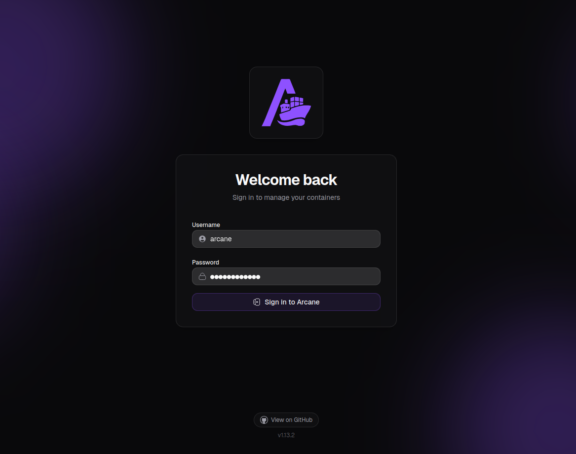 Instalar Arcane en Ubuntu 24.04